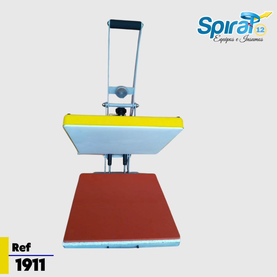 Termofijadora Spiral Plana Pequeña 38x38 Cm. New Evolution Model